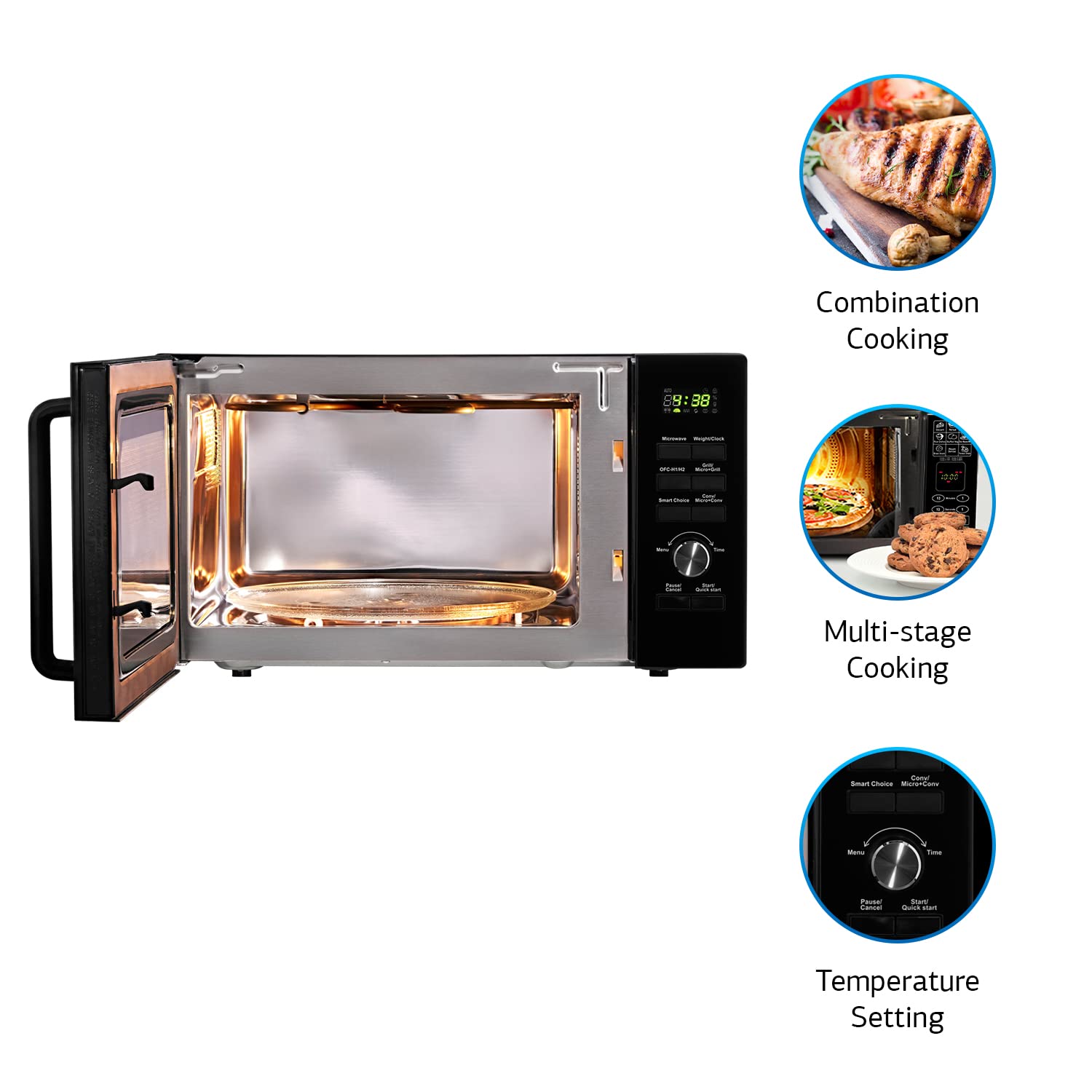 IFB 30 L Convection Microwave Oven 30BC5 Black With Starter Kit